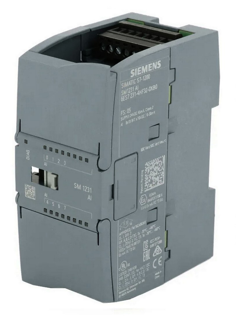 Купить Модуль аналогового ввода SM 1231 для SIMATIC S7-1200, 8 AI ...